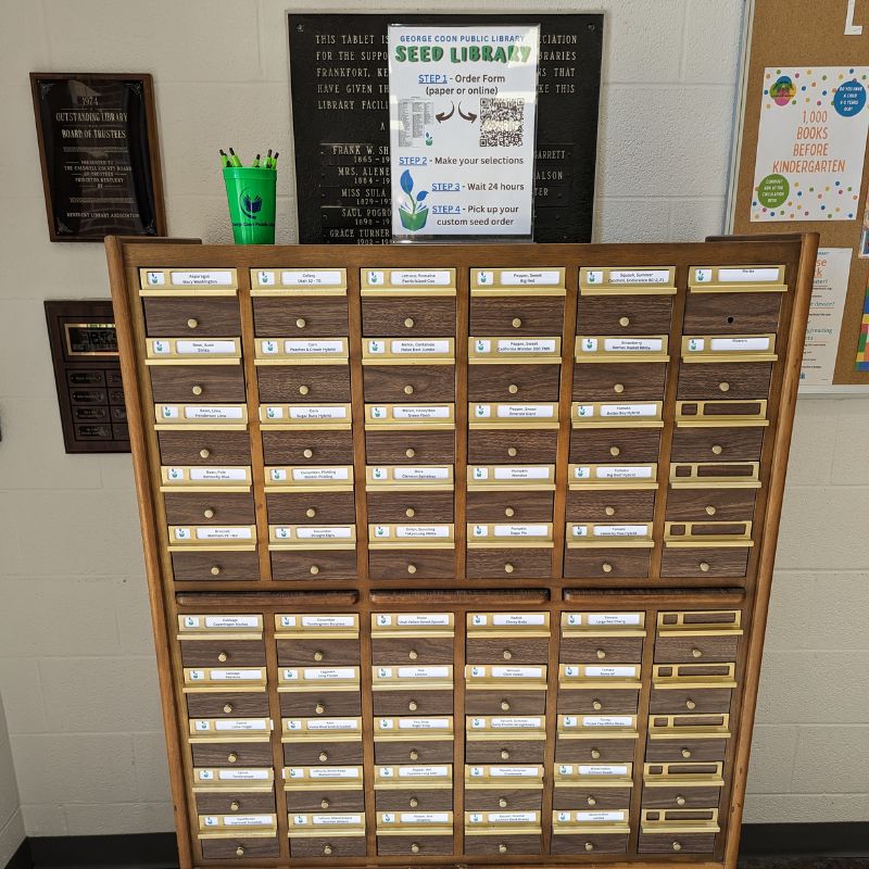 Seed Library | George Coon Public Library
